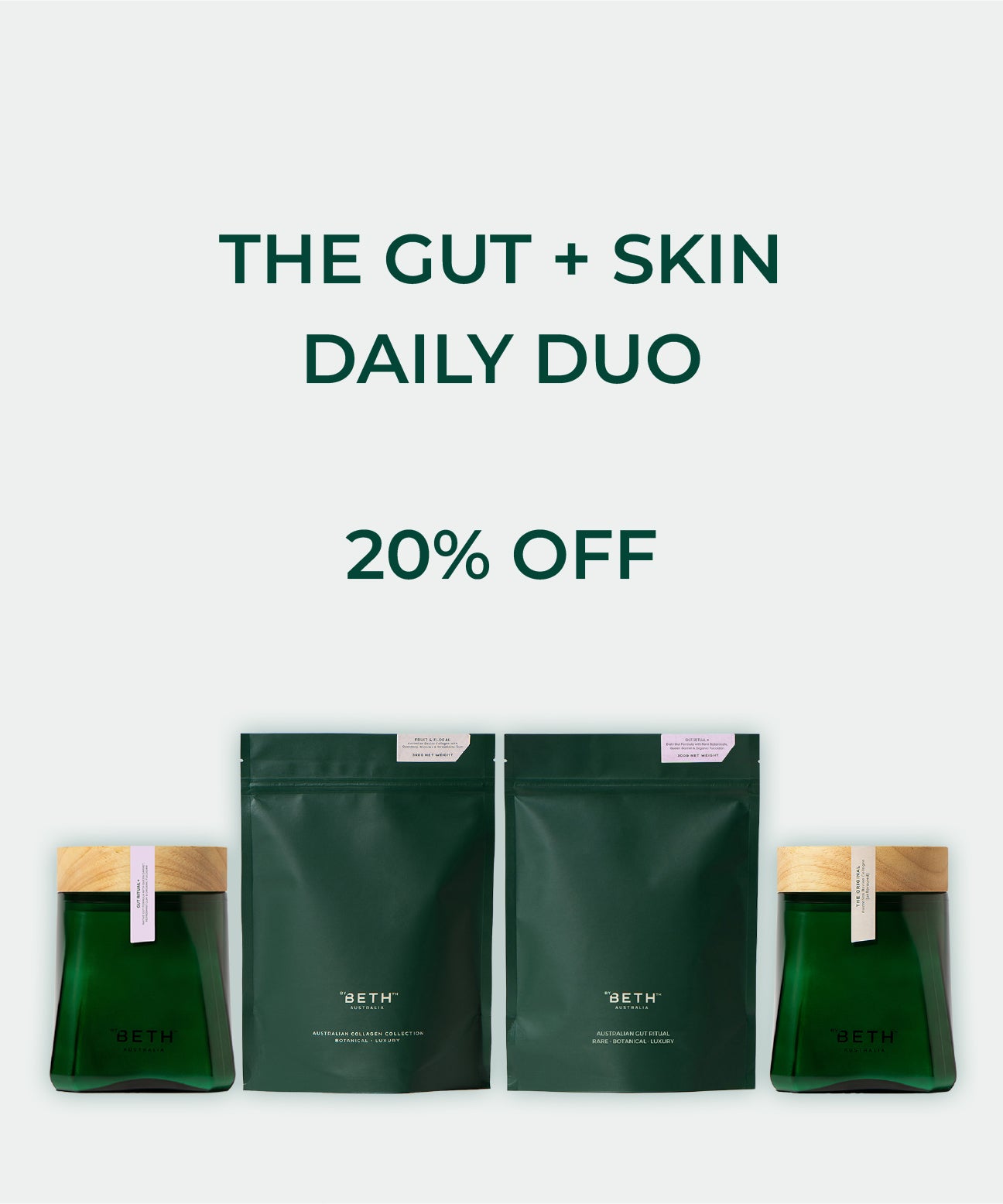 The Gut + Skin Daily Duo – By Beth